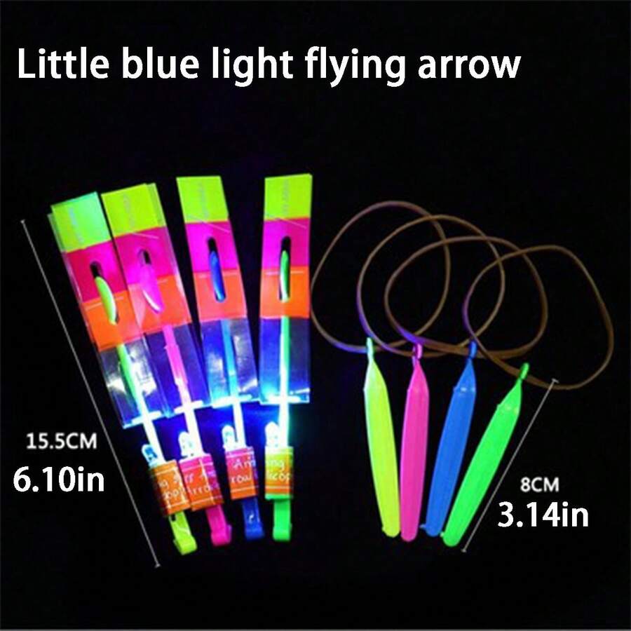 Glowing Slingshot Flying Arrow Blue Light-Up Flying Sword Double Flash ...