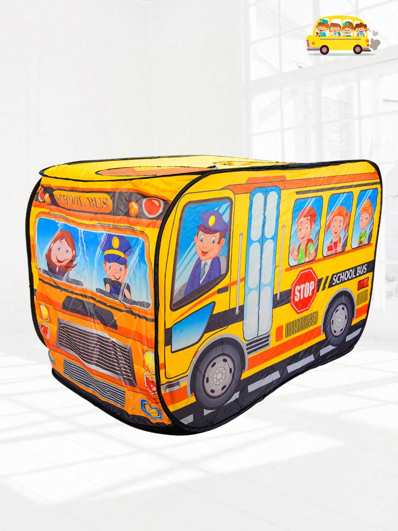 School Bus Tent, Children'S Indoor Playhouse, Princess Girls' Toy, Boys ...