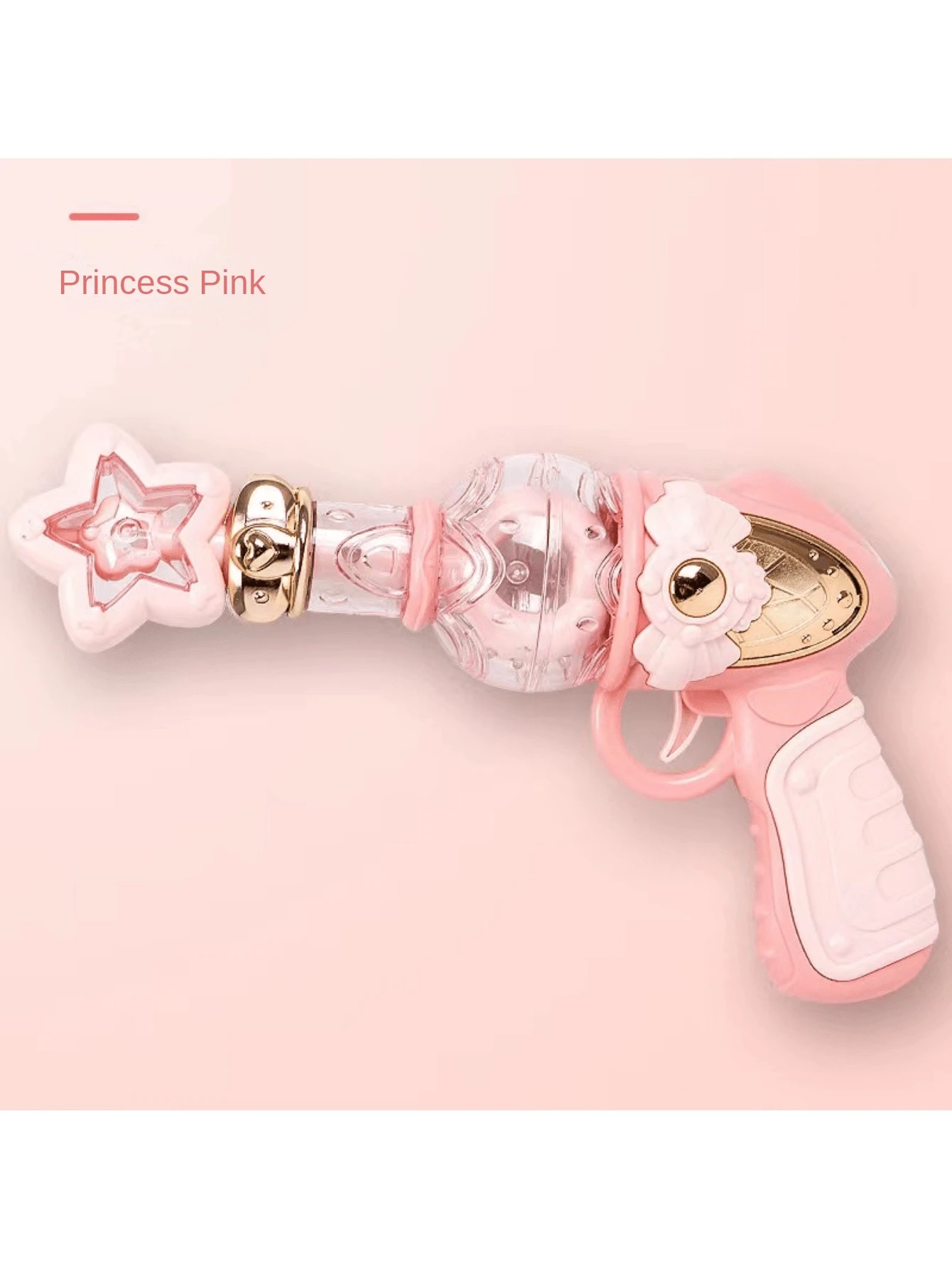 1 Piece Fully Automatic Toy Music Gun Transparent Gear Gun Toy Colorful ...