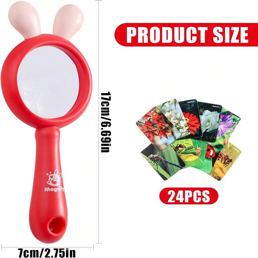 Magnifying Glass Kids,20X Large Handheld Magnifier Kids Magnifying Lens ... Magnifying Glass Kids,20X Large Handheld Magnifier Kids Magnifying Lens ...
