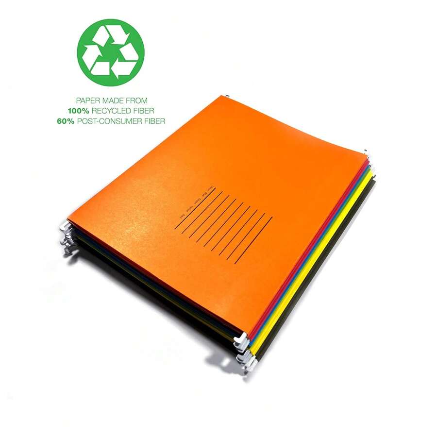 Fireproof Document Box With 10 Pack Hanging File Folders, Letter Size ...