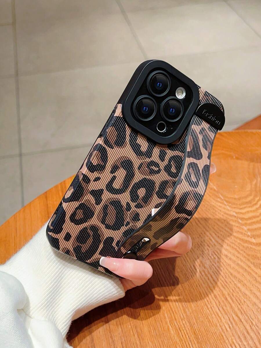 Compatible With IPhone Tortoise Shell Phone Case Leopard Print Cheetah Print Animal Print Pu ...