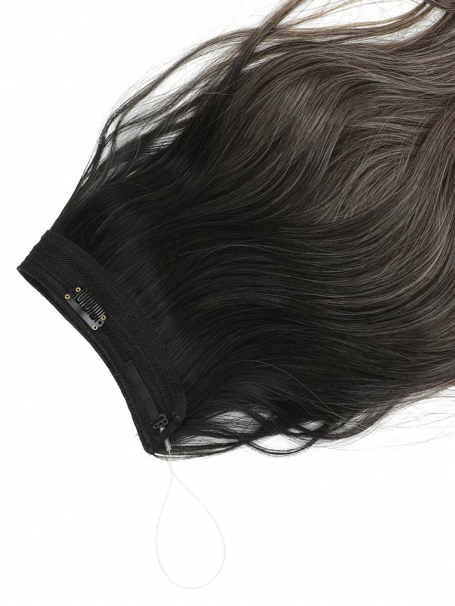 Women's Synthetic Hair Extensions Fish Line Curly Clip-In Hair ...