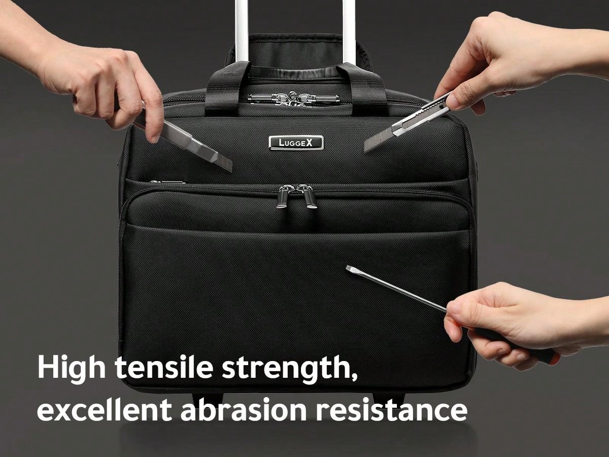 LUGGEX Underseat Carry On Luggage With Wheels - 16 Inch Softside ...