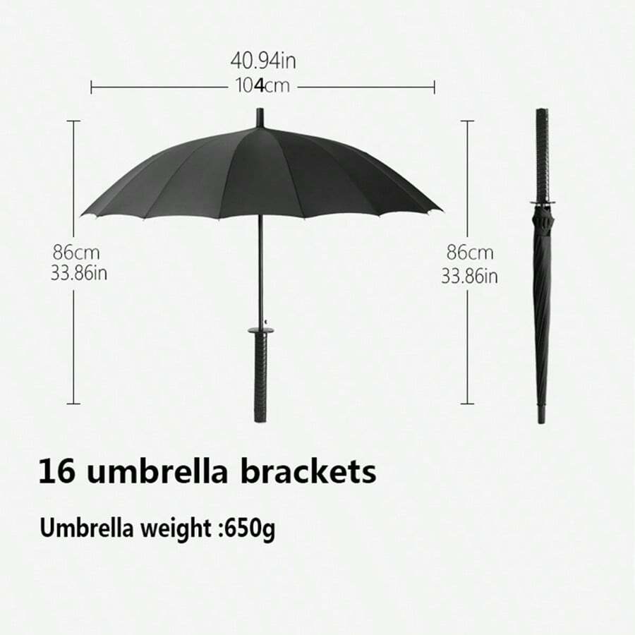 Creative Umbrella, Samurai Imitation Knife Umbrella, All-Weather ...
