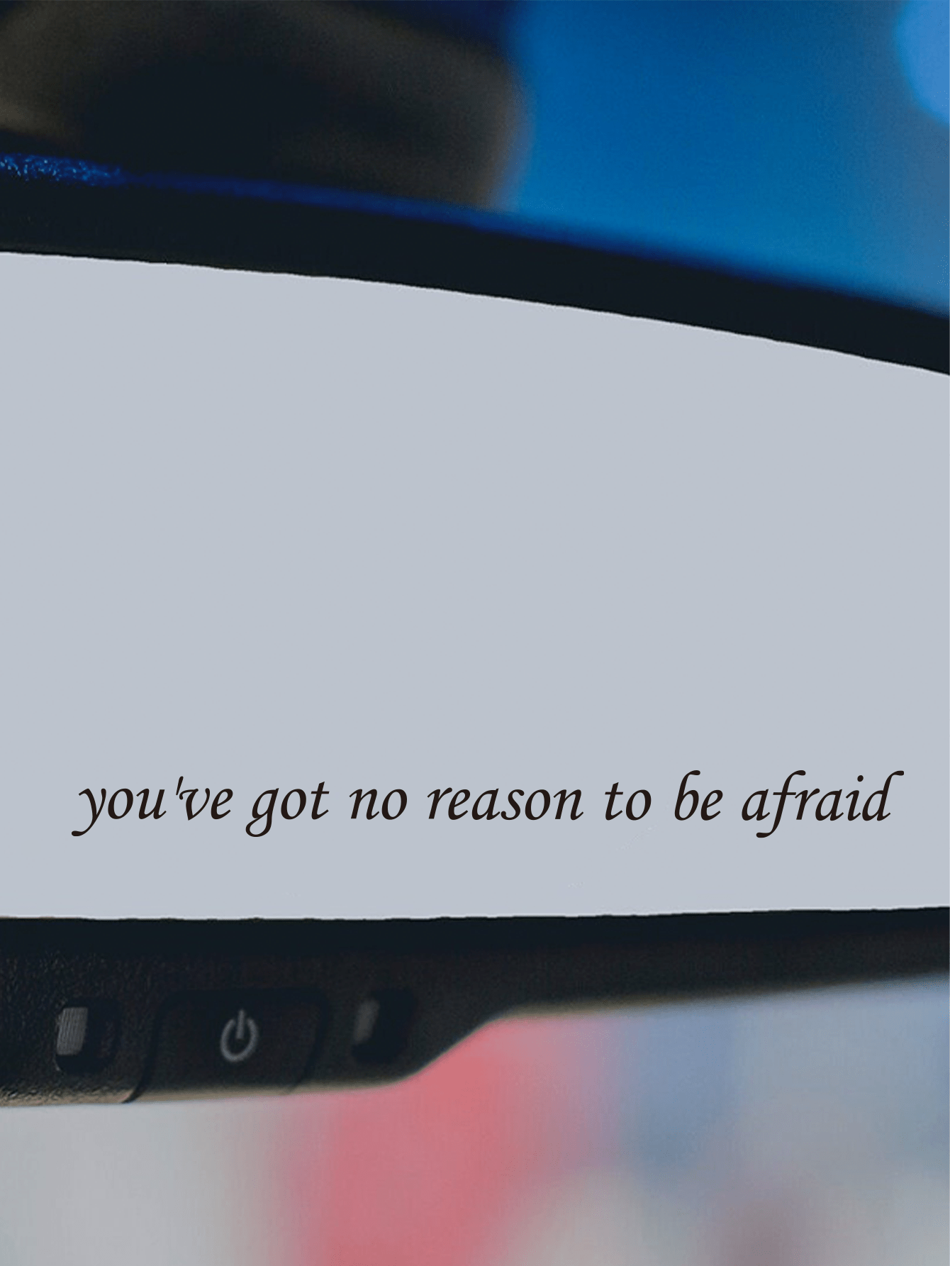 You'Ve Got No Reason To Be Afraid MINI Mirror Car Decal | SHEIN USA