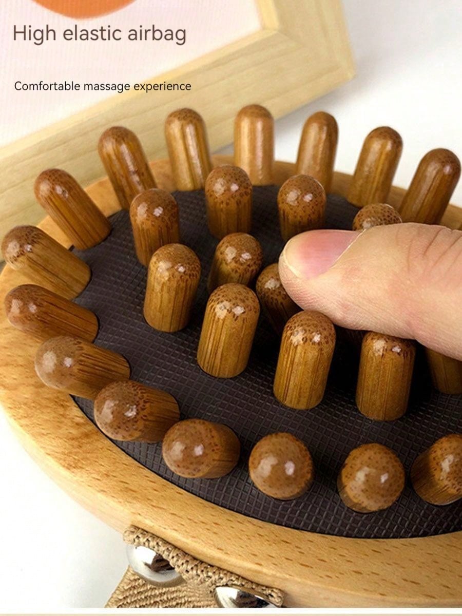 Massage Combing Skin Meridian Comb Wood Air Cushion Comb Body General ...