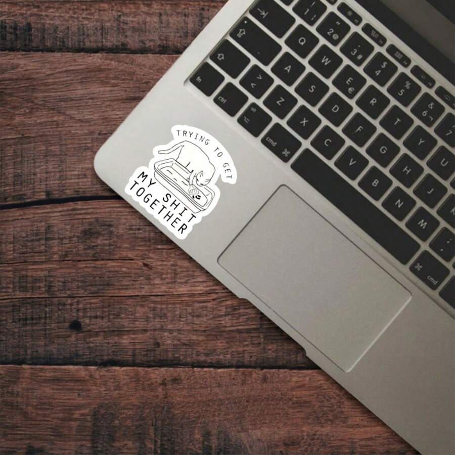 10Pcs Cat Stickers, Cat Mom Stickers, Laptop Stickers, Water Bottle ...