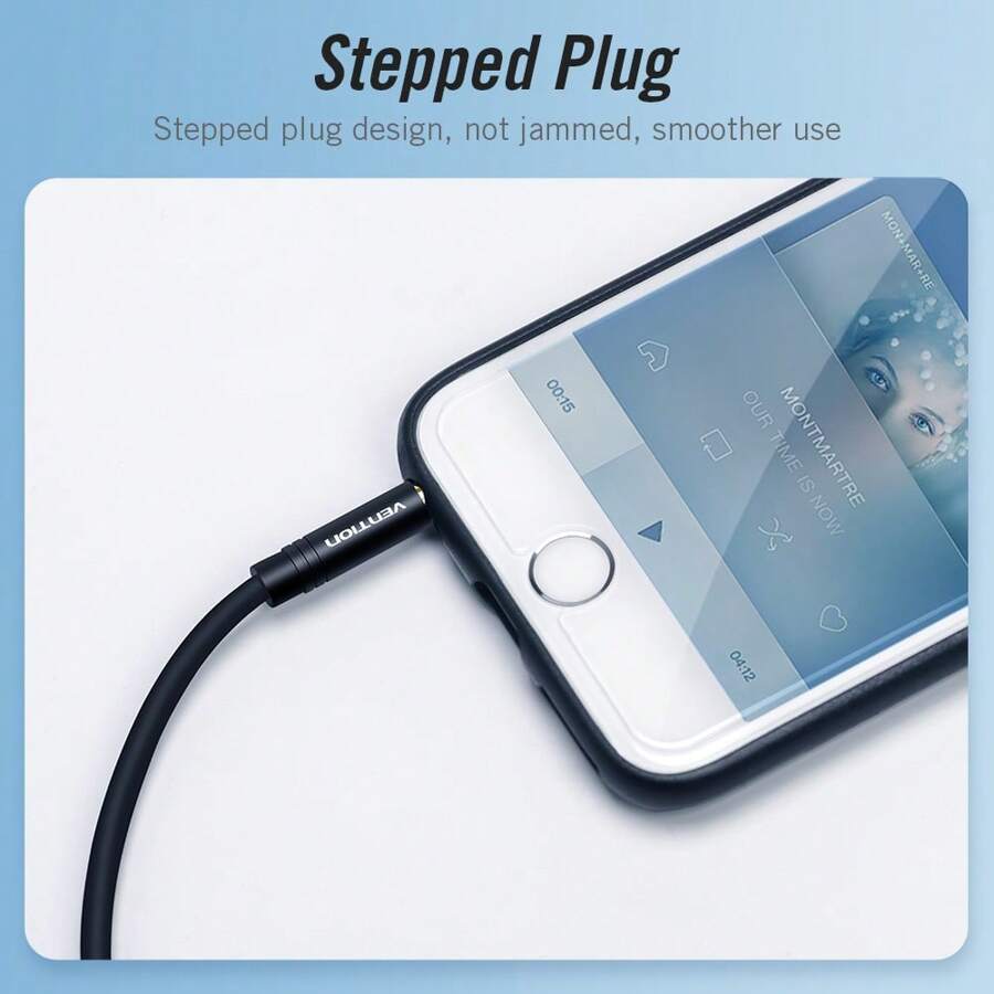 VENTION Headphone Splitter 3.5mm TRRS Stereo Audio Y Splitter Braided 4 ...