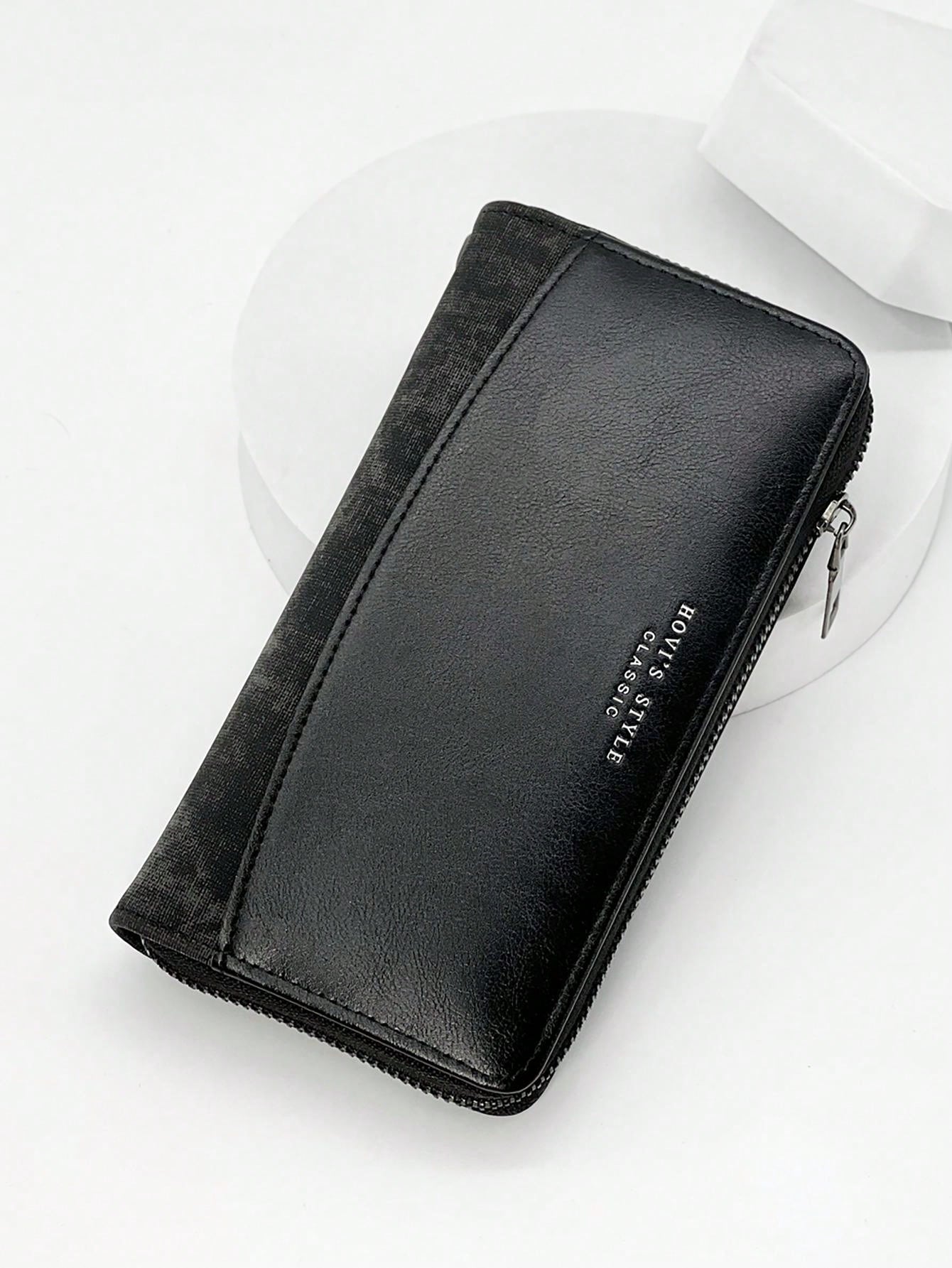 Fashion Simple Long Wallet Business Office Commuter Portable Cell Phone ...