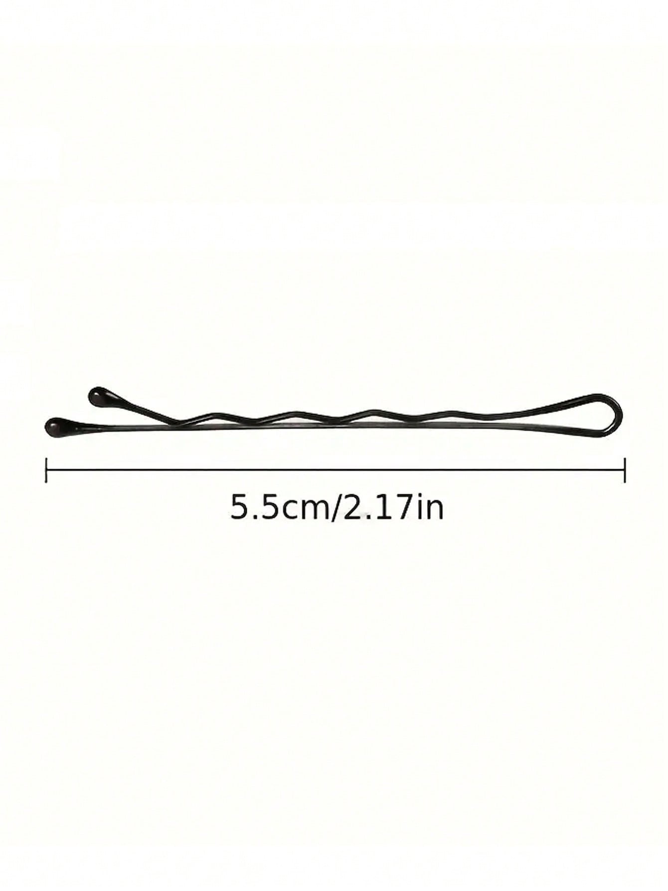 About 50pcs Black Hair Pins Hair Clips Black Bobby Pins For Girls Women ...