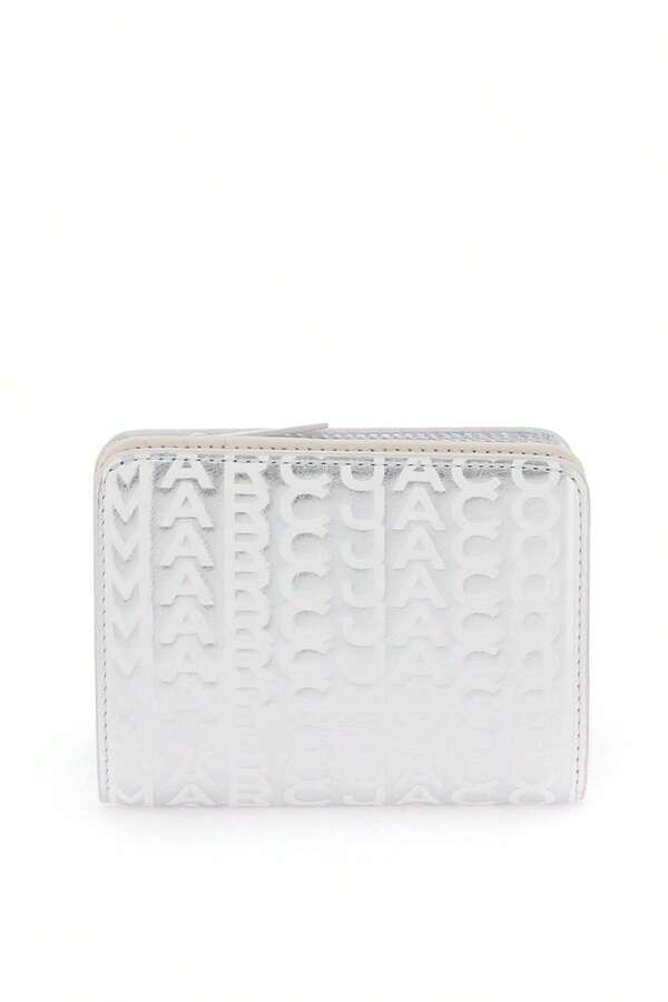 Marc Jacobs The Monogram Metallic Mini Compact Wallet | SHEIN USA