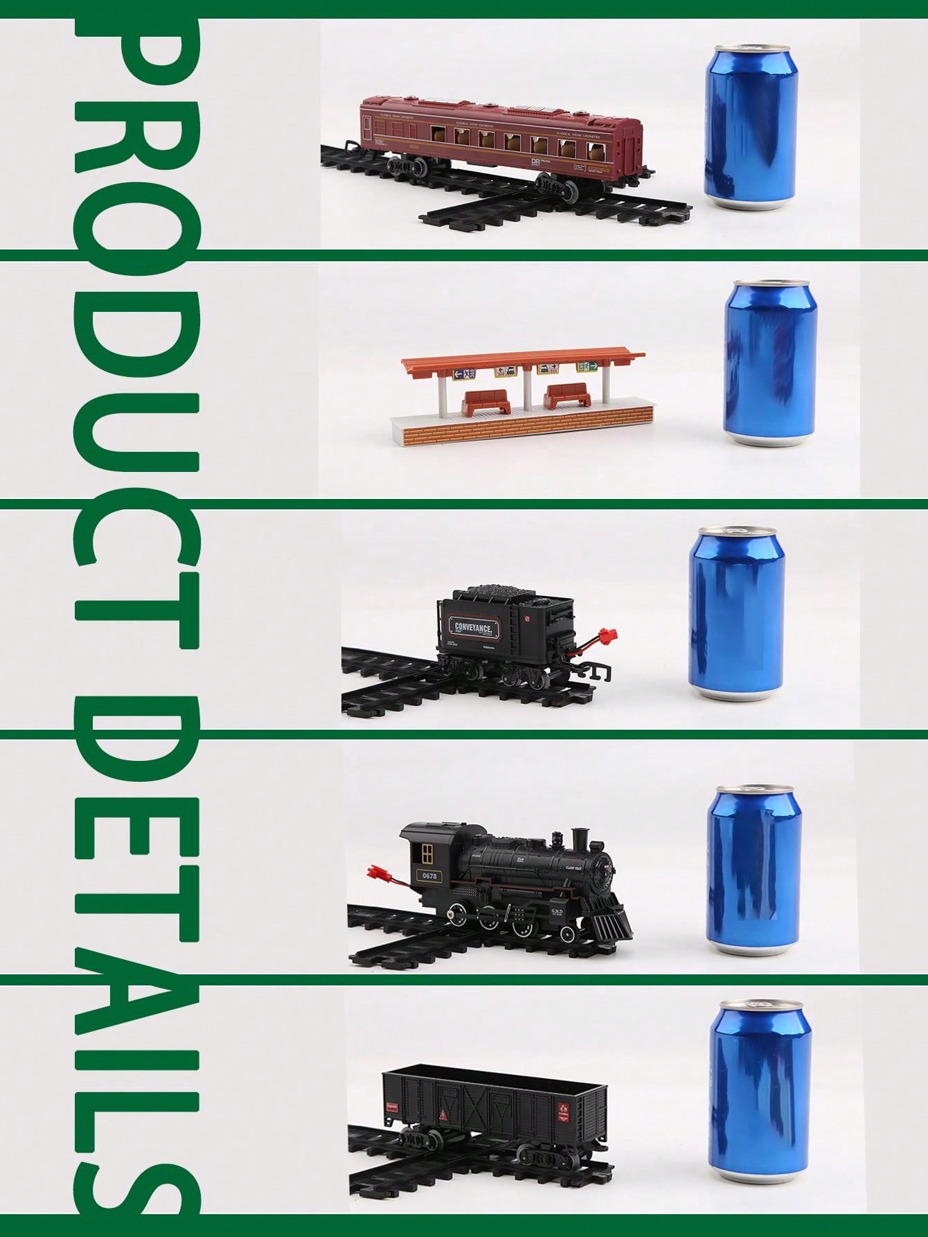 181CM Ultimate-Length Track Figure Eight Railway Train Toys Battery ...