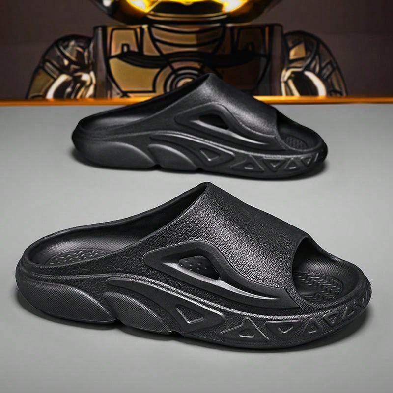 Men'S Summer Thick-Soled Indoor Slippers With Odor Resistance And Non ...