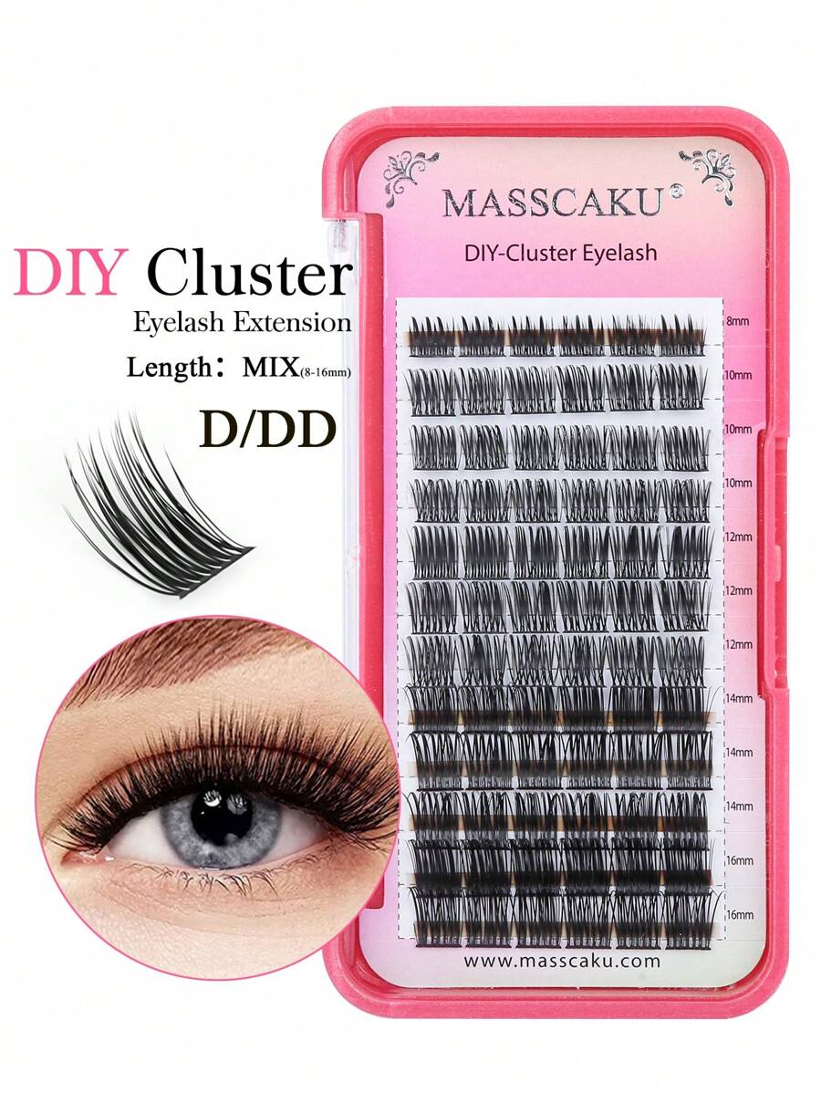 Dark Matte Black Eyelash Extensions Makeup Supplier Simulate Mink ...