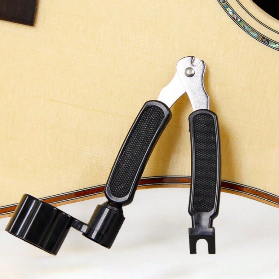 Guitar String Winder Cutter Pin Puller 3-In-1 Tool For Changing Strings ...