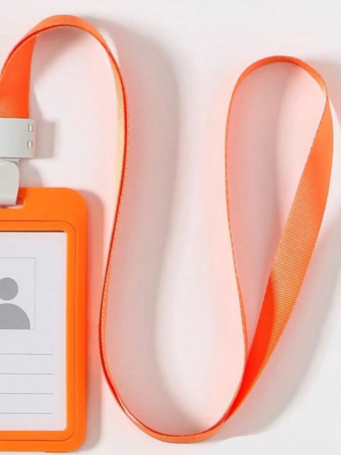 Work Id Card Set Document Set Double-Sided Transparent Name Tag With ...