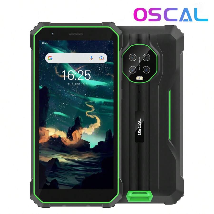 OSCAL S60Pro Rugged Smartphone, 4G LTE Dual SIM Waterproof Mobile ...