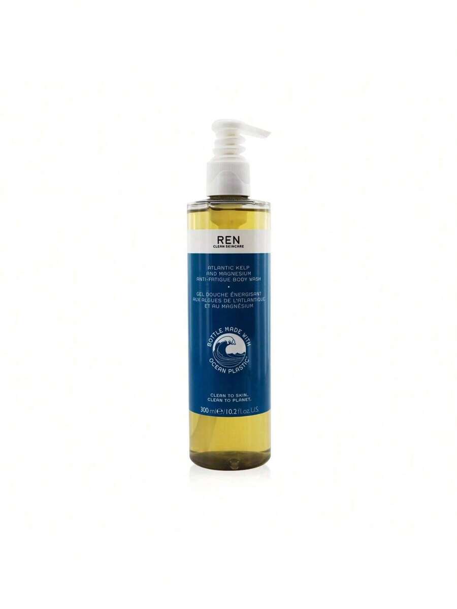Ren Atlantic Kelp And Magnesium Ocean Plastic Body Wash 300ml/10.2oz ...