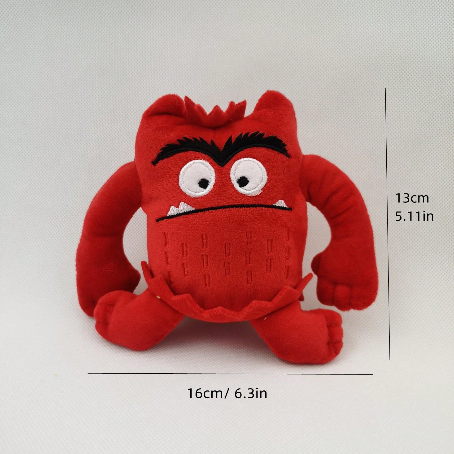 The Color Monster Emotion Plush Toys Appease Emotion Plushie Cute ...