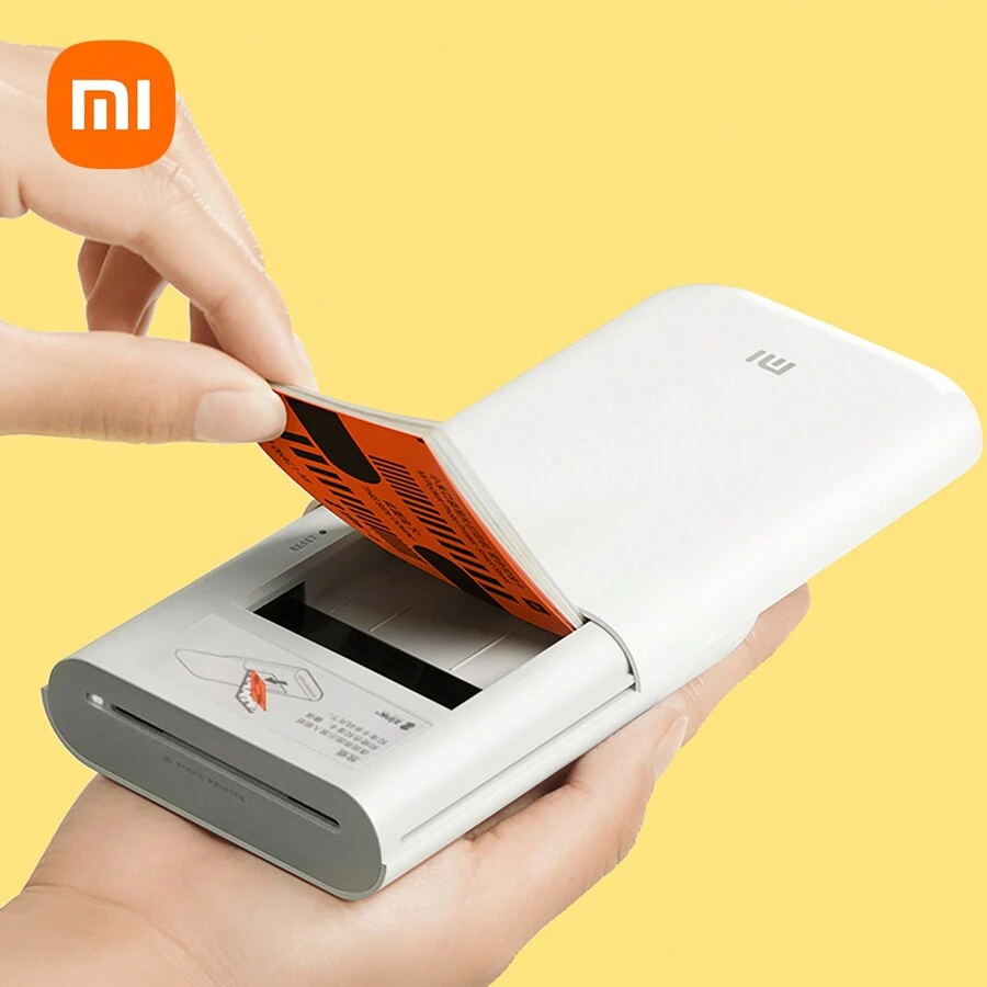 Xiaomi Xiaomi Mi Portable Photo Printer With 15-Second Print AR Photos ...