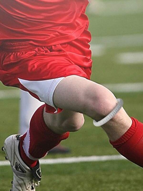 1pc 1cm Width Grey Patellar Tendon Band Basketball Knee Power Band ...