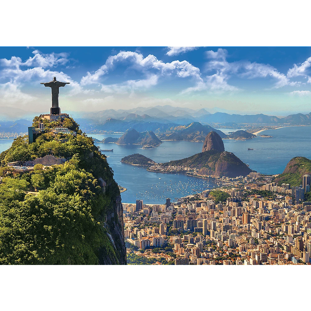 1000 Piece Jigsaw Puzzles, Rio De Janeiro, Brazil, Mount Corcovado ...