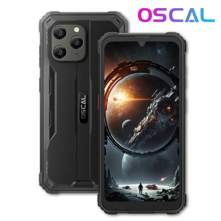 OSCAL Telefone celular externo sem contrato 7 GB (4 + 3 expansíveis ...