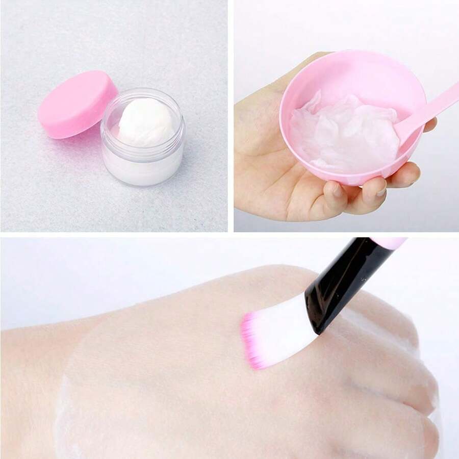 11pcsDIY Facemask Mixing Tool Set, DIY Mask Mixing Bowl Set Silicone ...