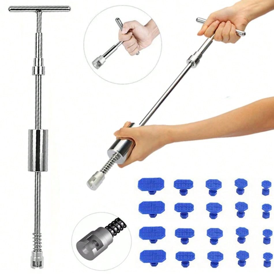Car Dent Repair Kit - Get Professional Results With Our Metal T-Handle ...