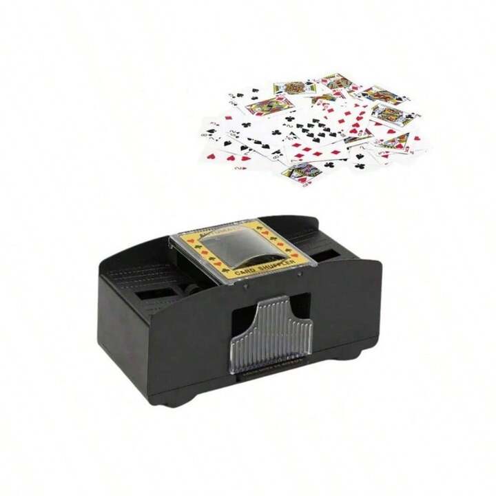 Automatic Playing Cards Shuffler Battery Operated Card Machine Random ...