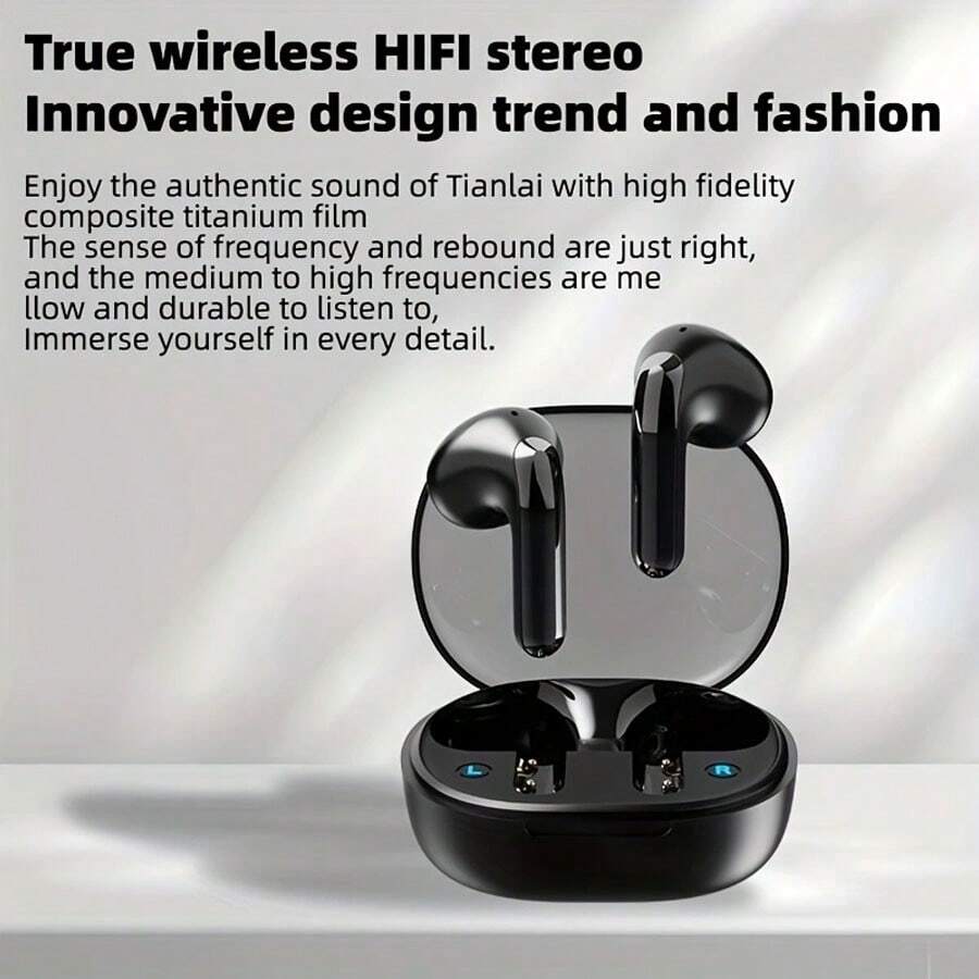 New Ear Noise Reduction TWS Wireless Earphones Game Sports Earphones ...