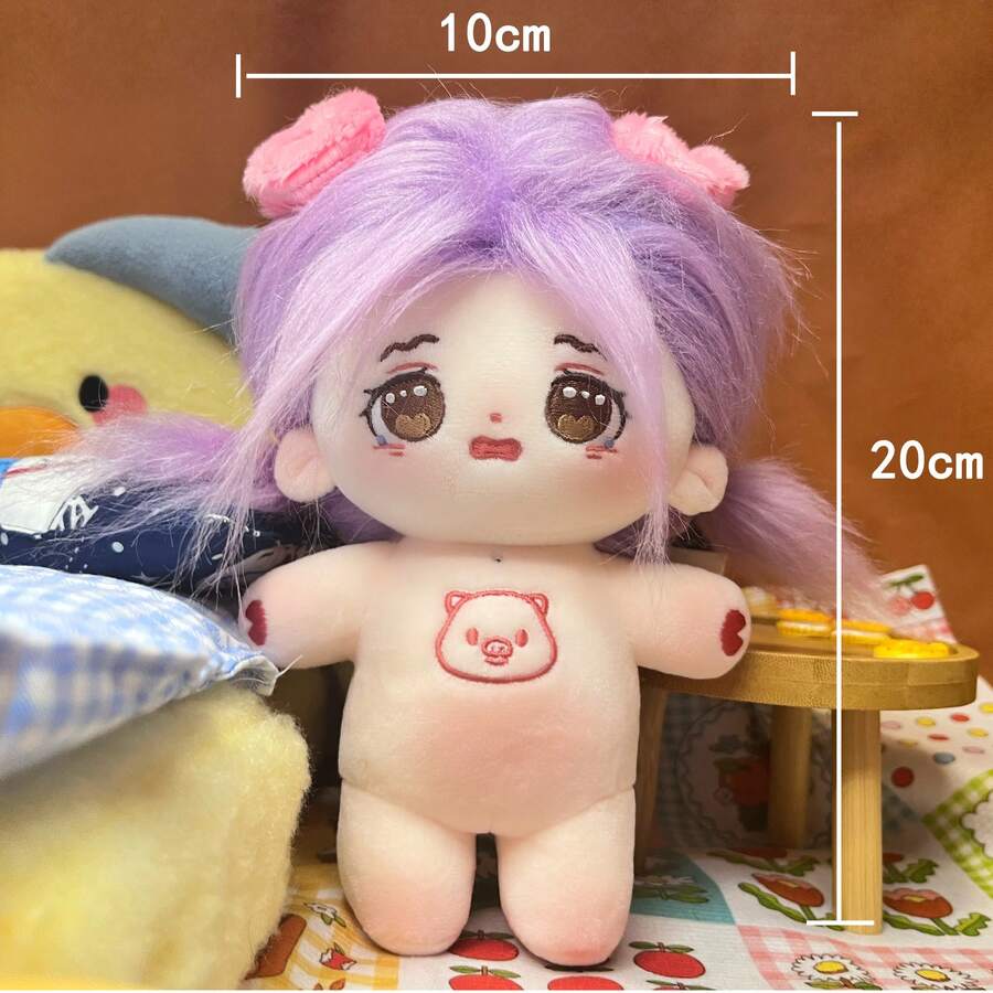 Plush Toy Doll, Without Skeleton, Embroidery Detail, Exquisite ...