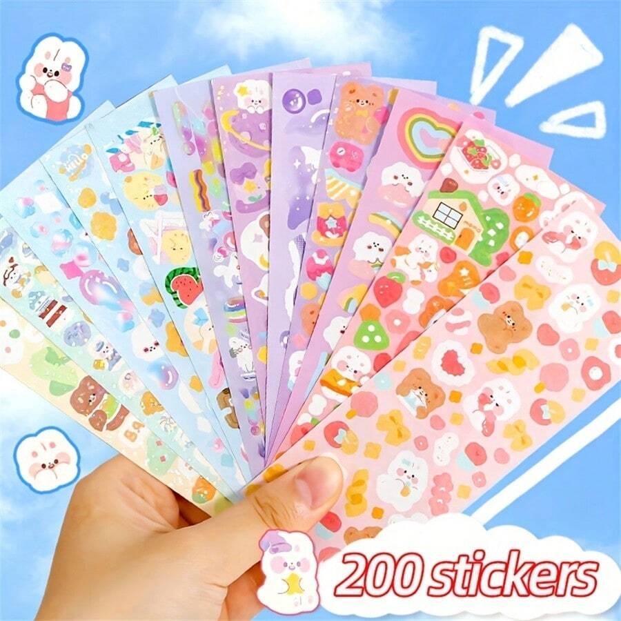 Sticker Mega Pack, Children Sticker Decals For Journaling, Diy Crafts ...