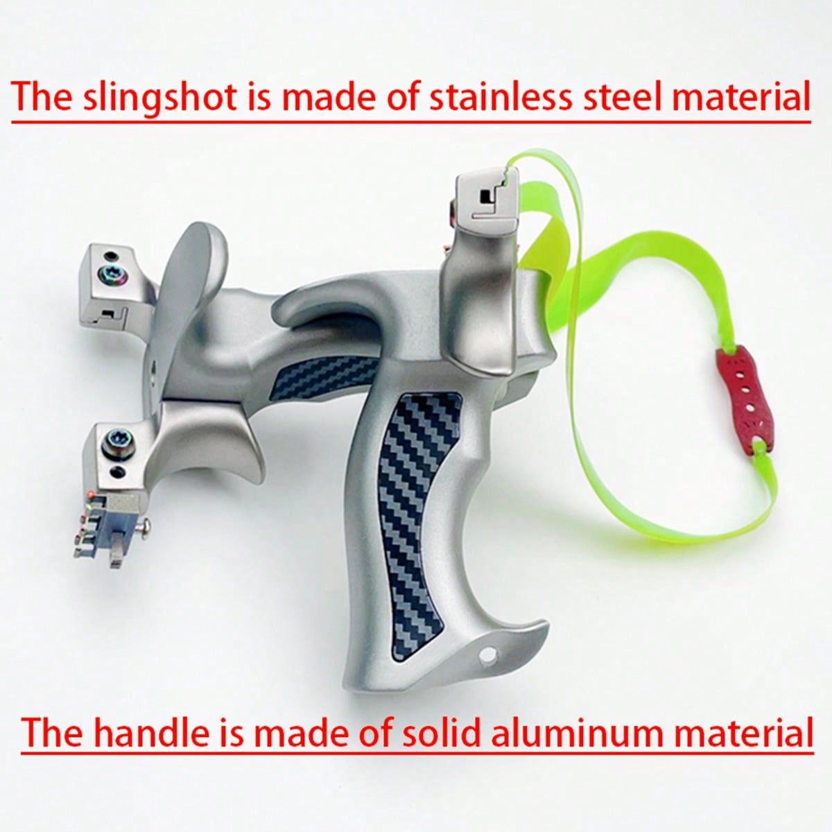 Stainless Steel Speed Slingshot Powerful Outdoor Hunting Precision ...