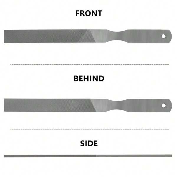 6'' Flat Double/Single Cut Mill Bastard File Made Of High Carbon Steel ...