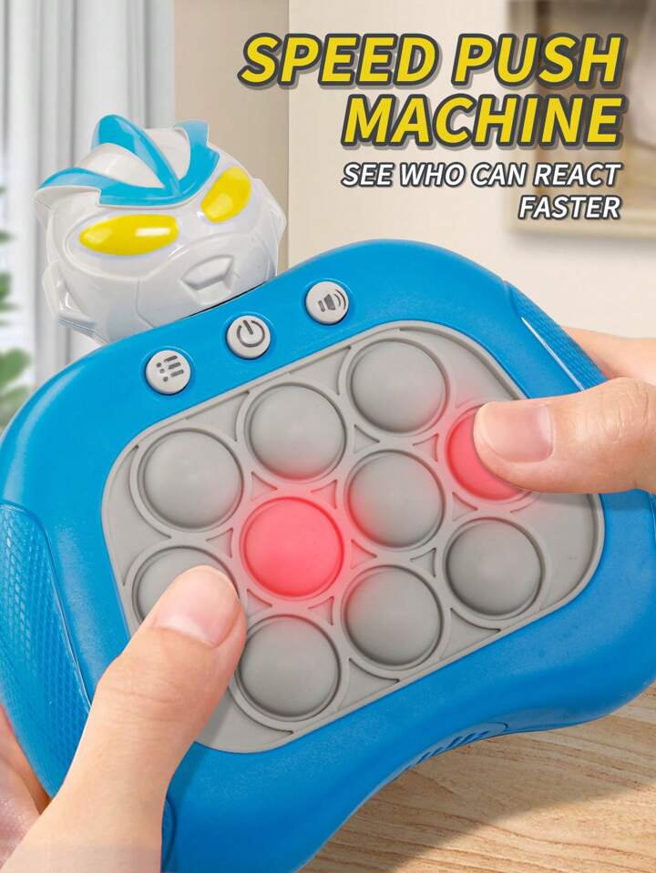 Stress Relief Game Console, Focus & Reaction Training Whack A Mole Game ...