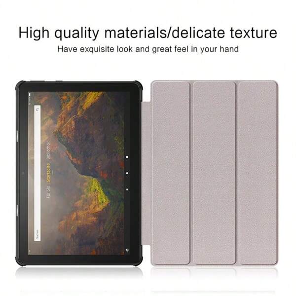 1 Pc Blue Auto Sleep/Wake Function Protective Case For Kindle Fire HD10 ...