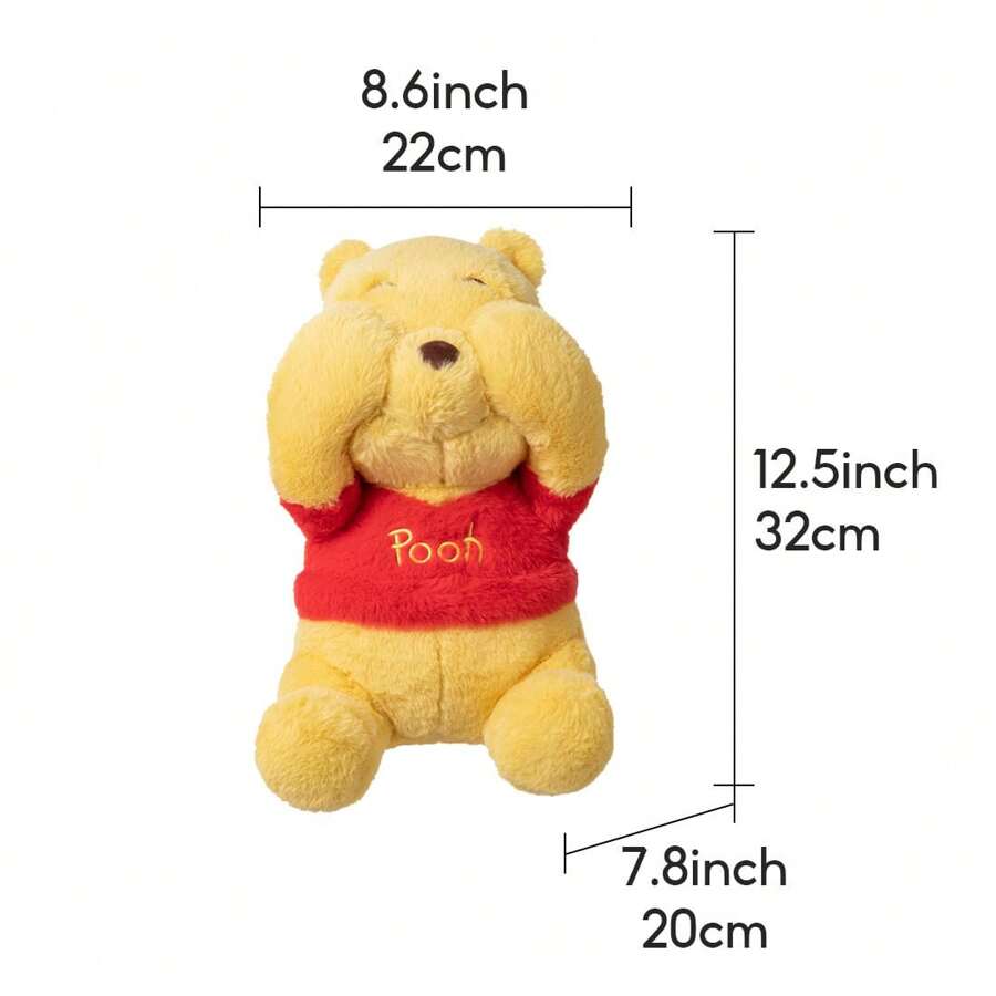 Miniso Disney Peekaboo Series Doll (Winnie The Pooh) Cute Plush Toy ...