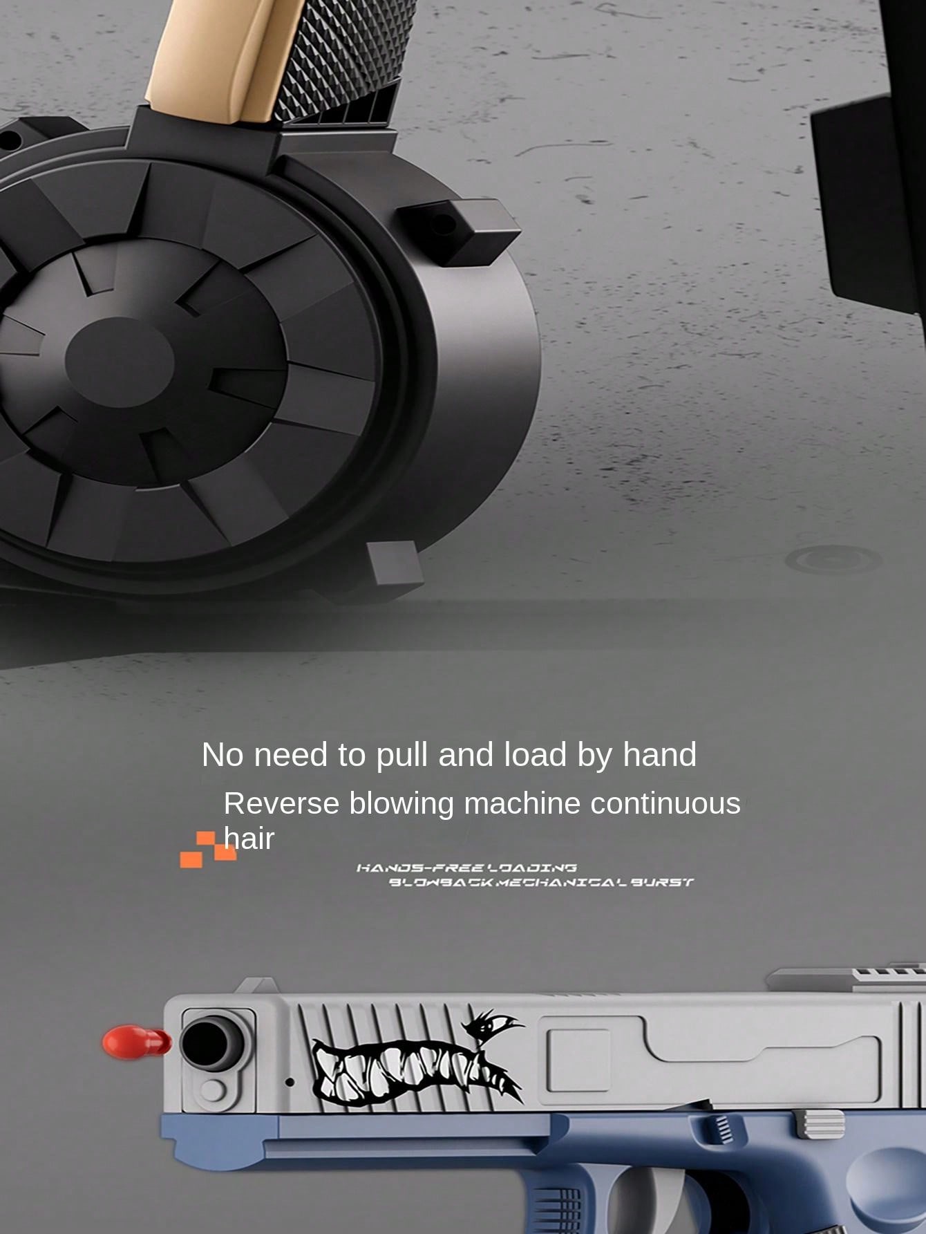 Body X 1, Magazine X 1, Drum Magazine X 1, Cartridge X 6, Bullet X 20 ...