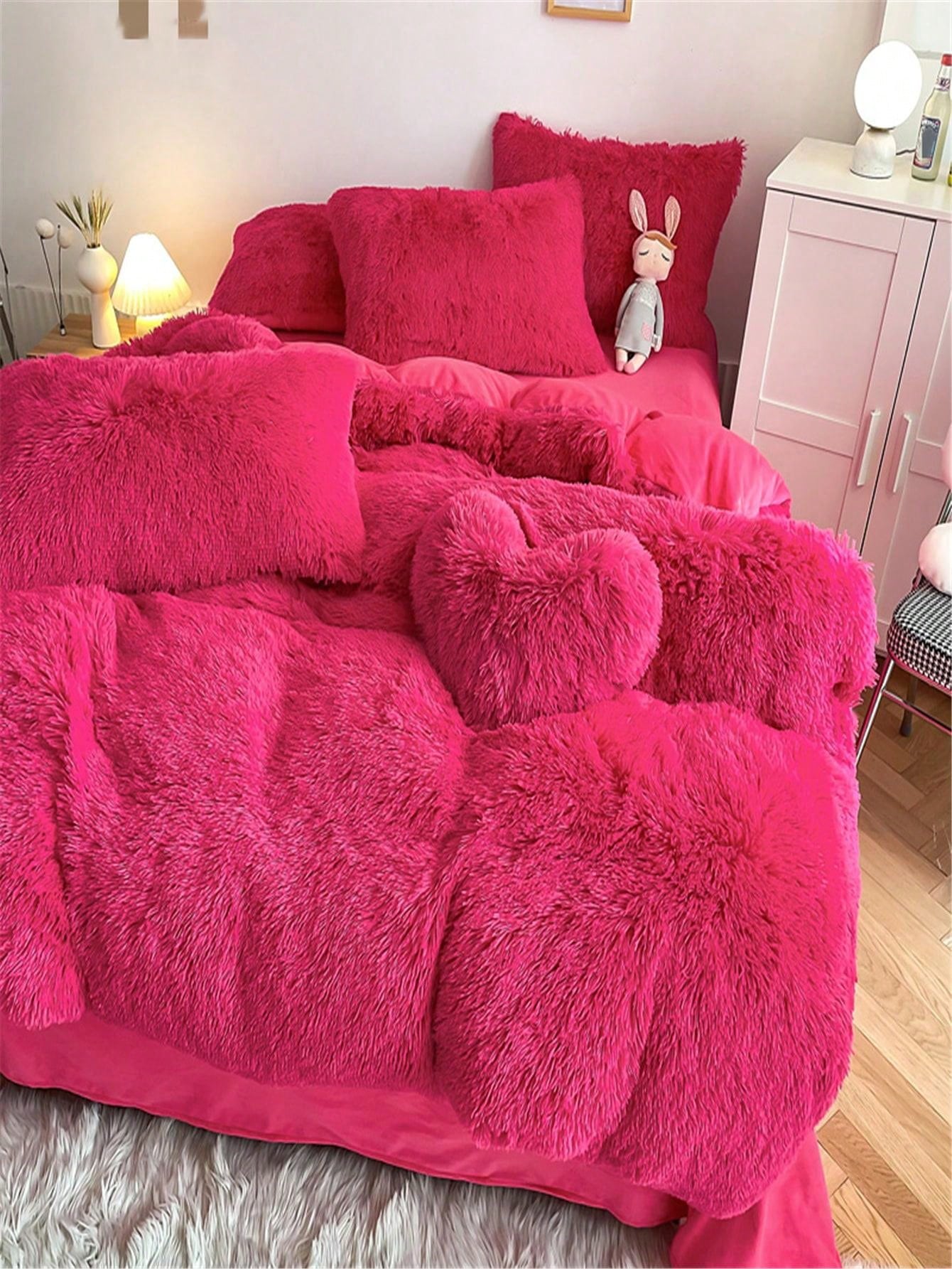 Rose Pink Bedding Duvet Cover Set | SHEIN USA