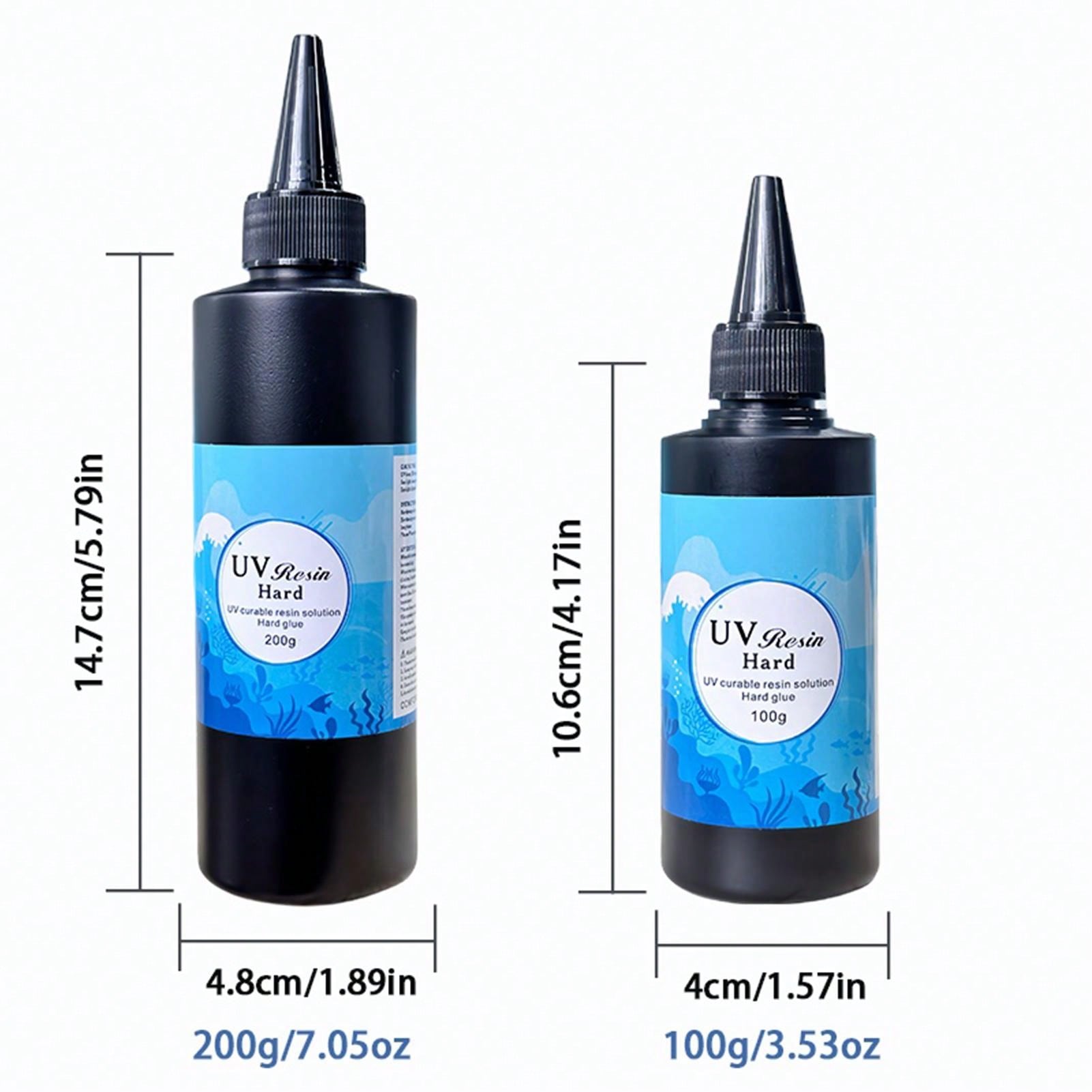 Uv Glue Crystal Clear Dropping Gel, Non-Yellowing, Odorless And Fast ...