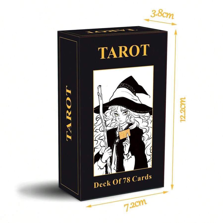 1 Box Witchcraft Cards For Girls, Containing 78 Classic Cards With ...
