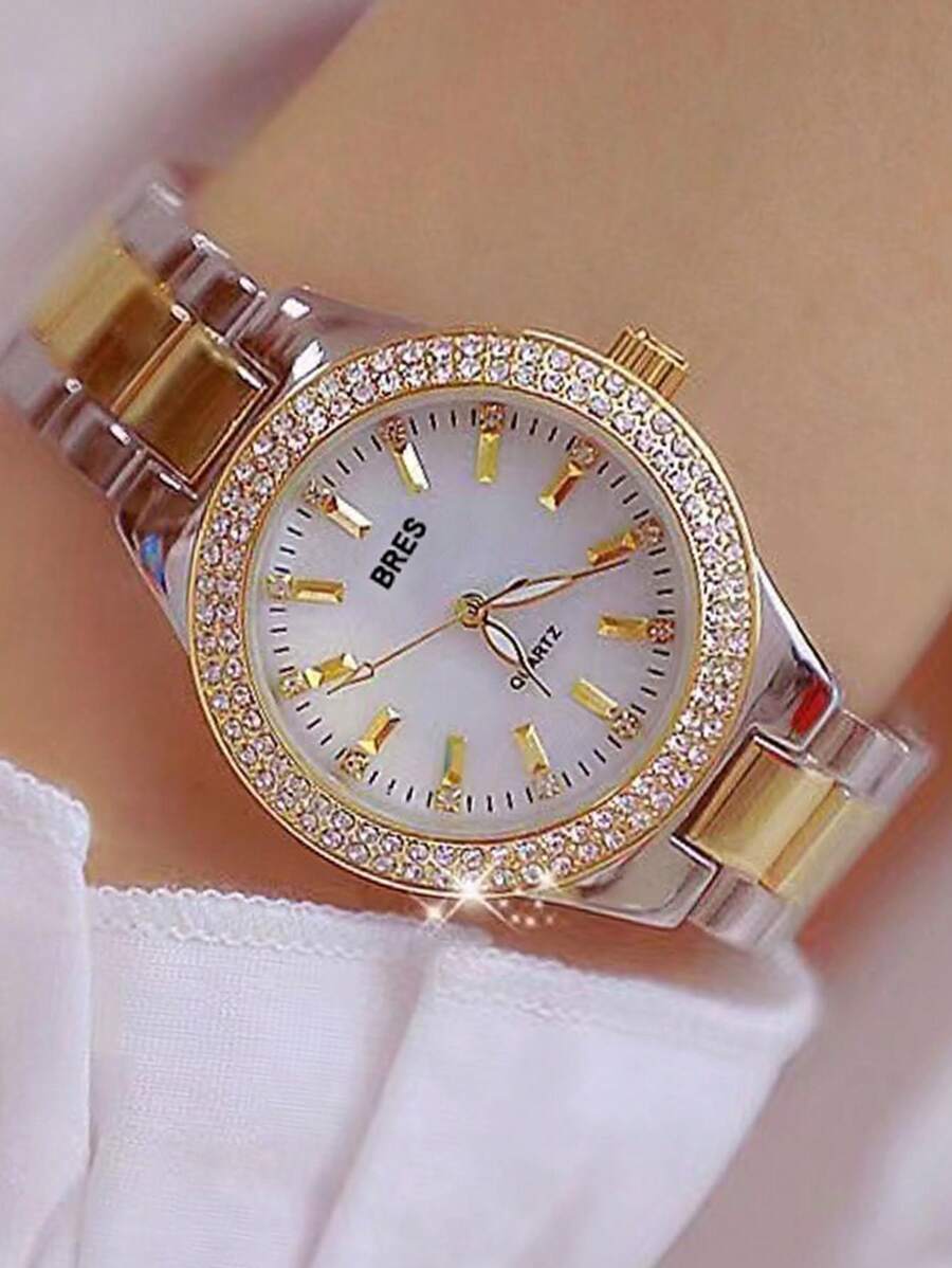 Butterfly Buckle Stainless Steel Ladies' Watch As A Gift For Students ...