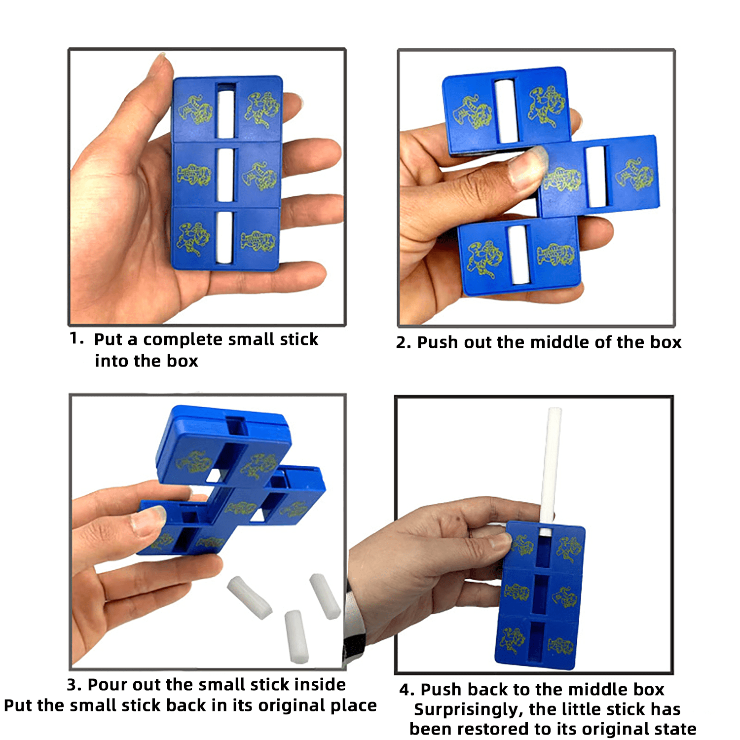 Magic Prop, Novelty Creative Toy, Trick Restored Object Magic Box ...