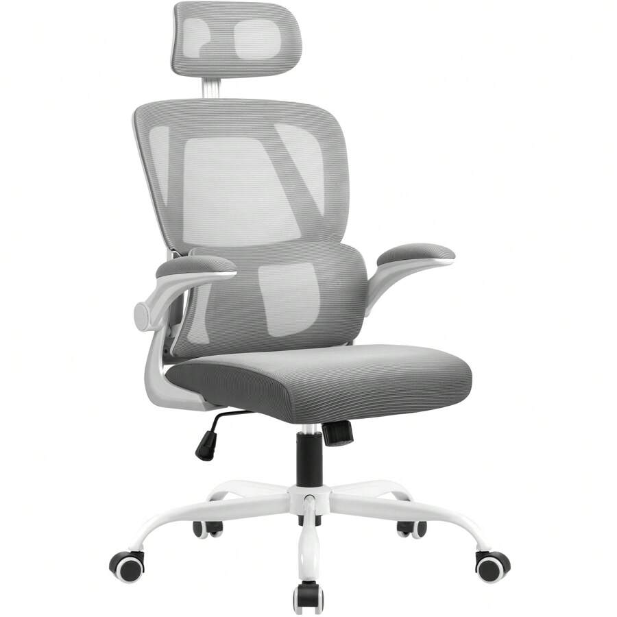 Furmax Ergonomic Office Chair Mesh Office Chair With Adjustable ...