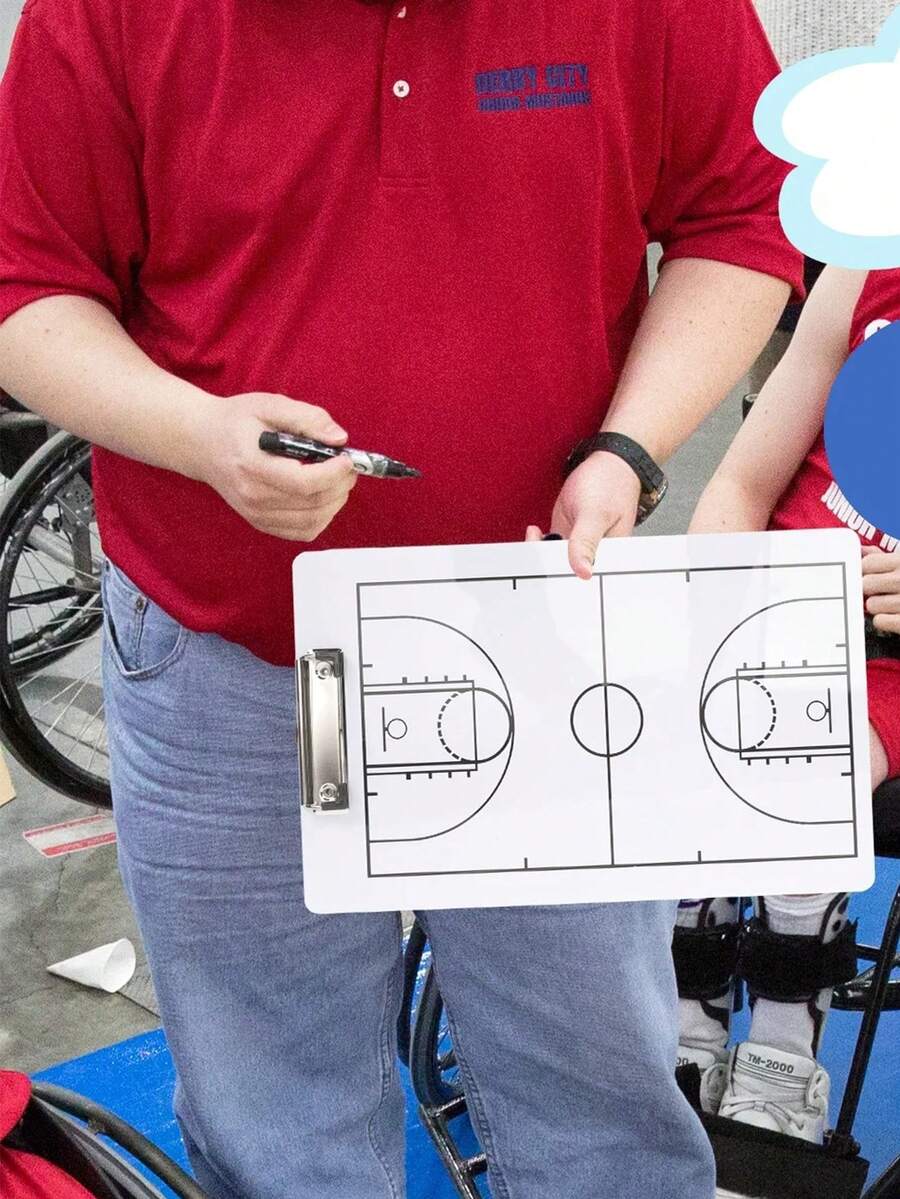 Erasable Basketball Coaching Board, Tactical And Training Board For ...