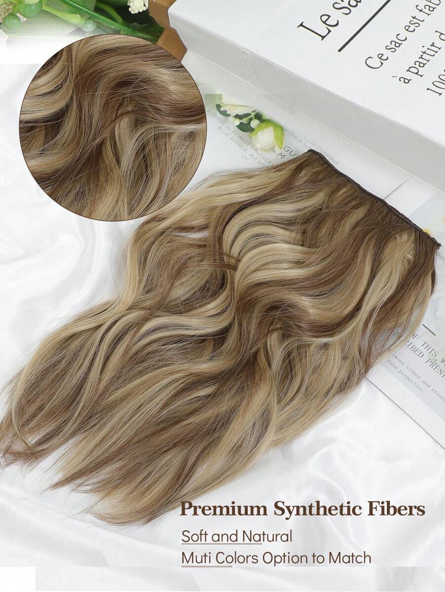Clip In Hair Extension ,Invisible Wire Hair Extensions With Adjustable ...