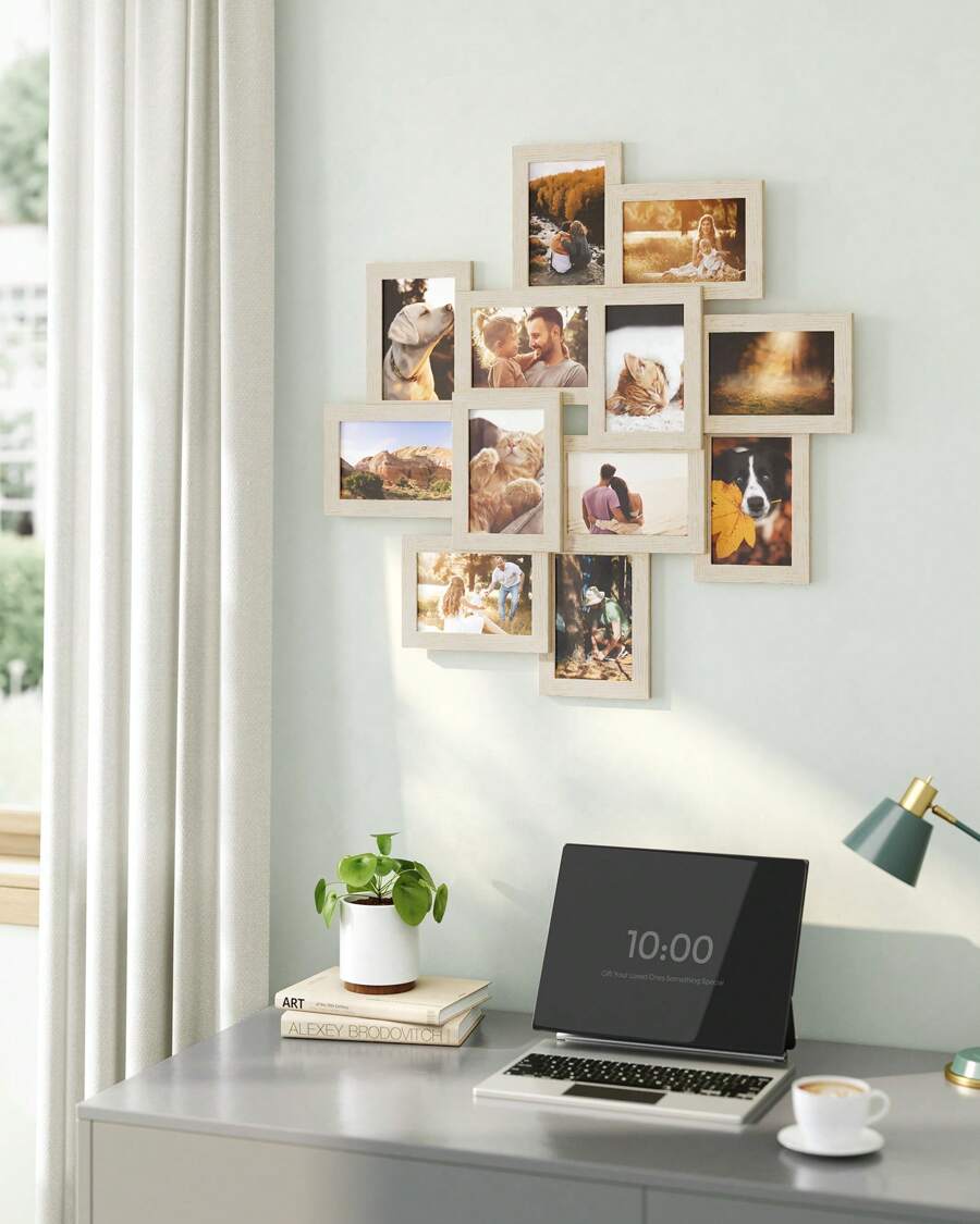 SONGMICS 12-Pack 4X6 Collage Picture Frames, Picture Frames Collage For ...