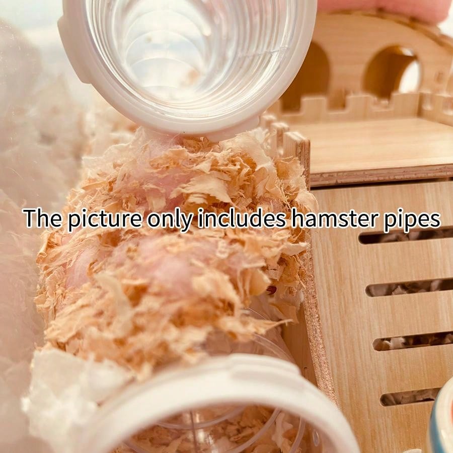 Hamster Pipeline, Golden Bear Tunnel, External Transparent Channel ...